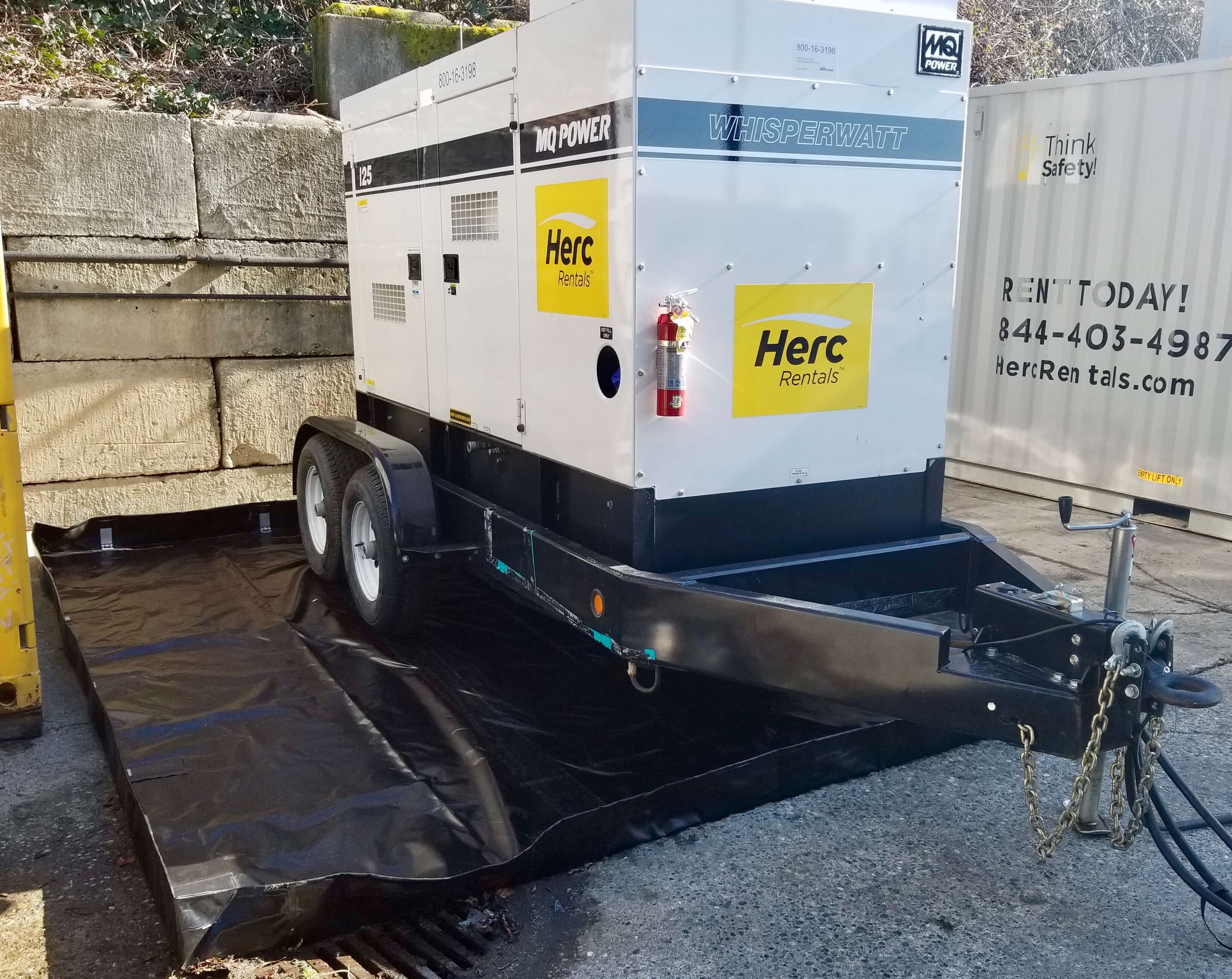 Generator Spill Containment Solutions for Your Jobsite | PacTec, Inc.