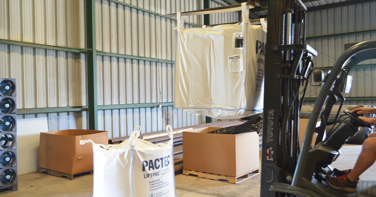 How to Use Flexible Bulk Container Bags Including FIBCs | PacTec, Inc.